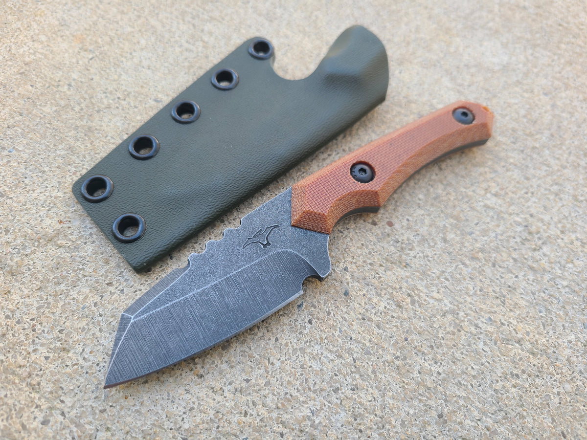 MagnaCut Mid-Sized Raptor (Natural Micarta Chamfered) – Tactical ...