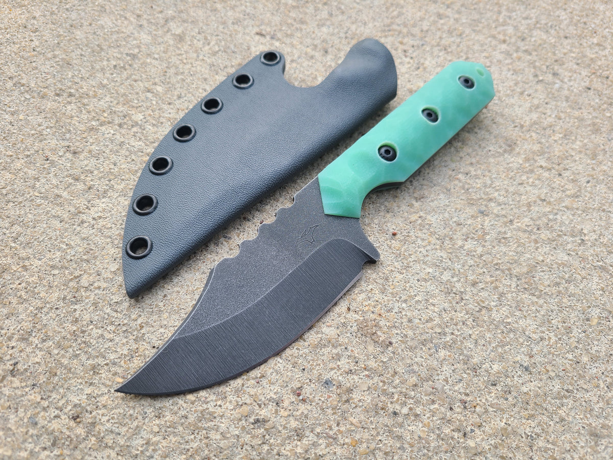 MagnaCut Full Sized Bowie (Slime) – Tactical Pterodactyl Knives