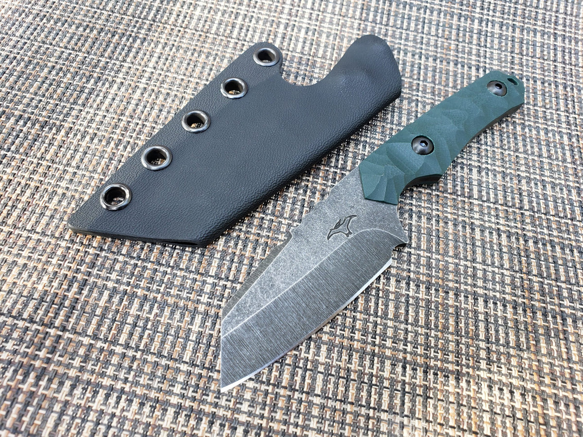 52100 Mid-Sized Raptor (Emerald Green) – Tactical Pterodactyl Knives