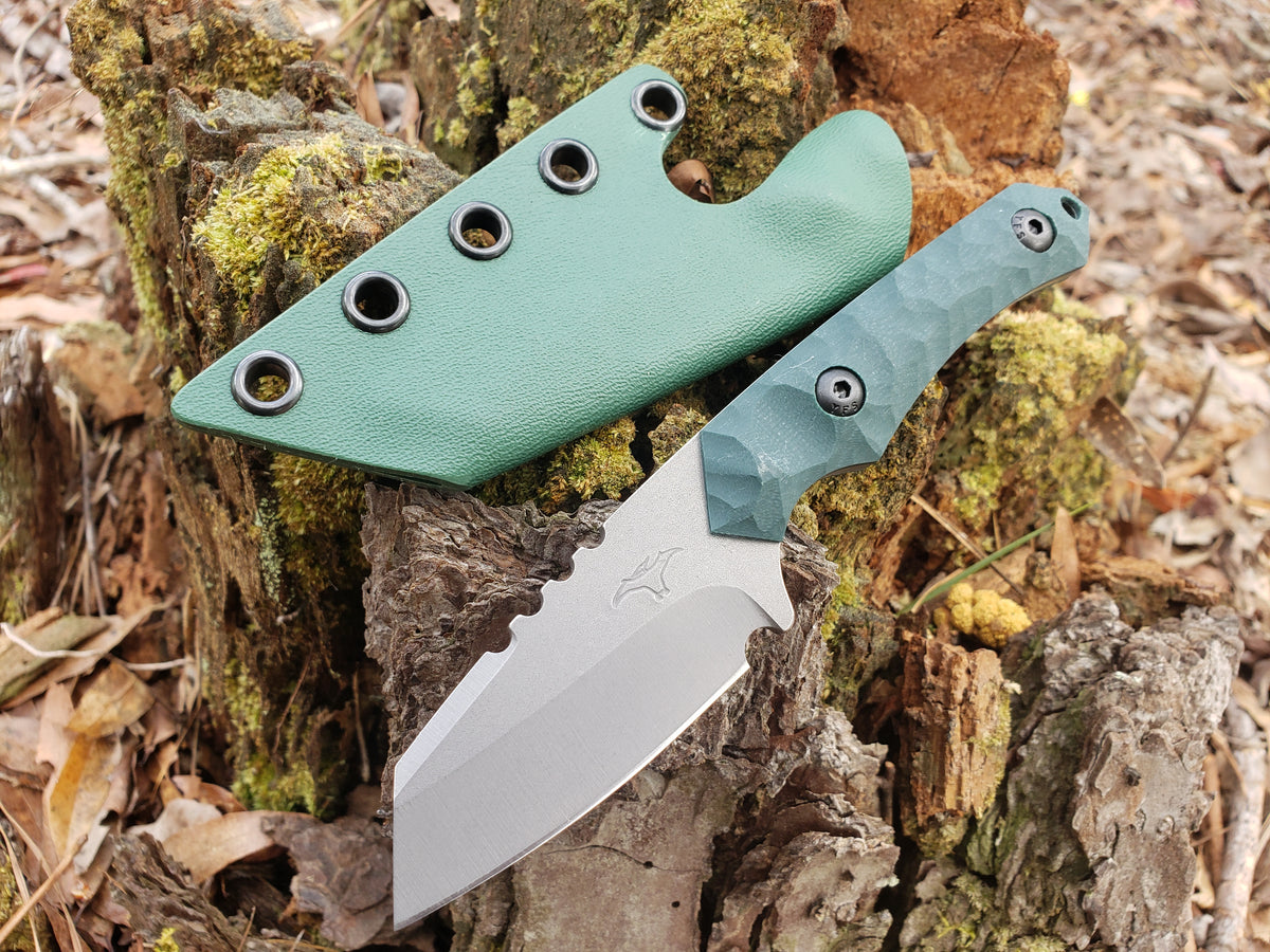 MagnaCut Mid-Sized Raptor (Emerald) – Tactical Pterodactyl Knives