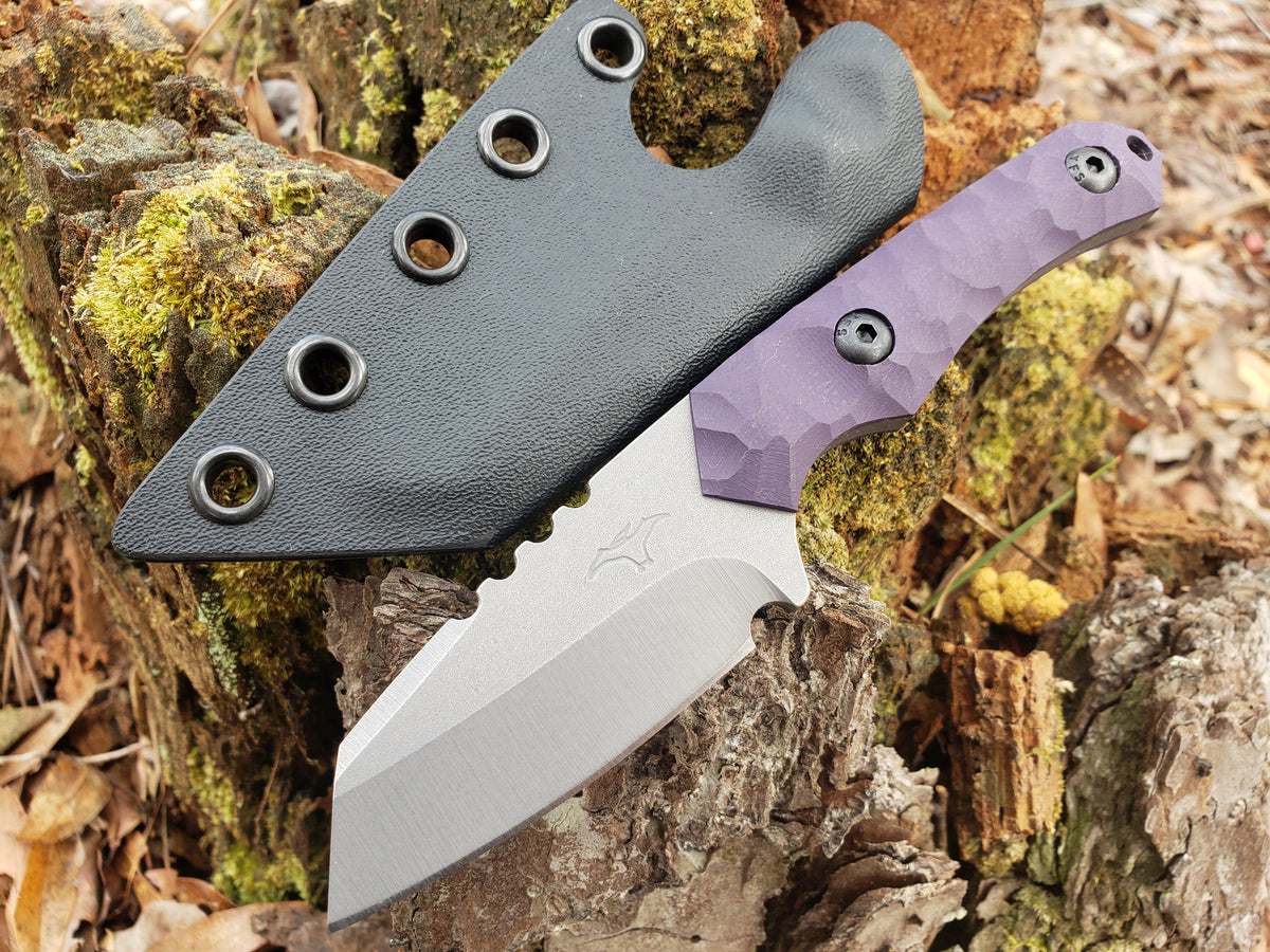 MagnaCut Mid-Sized Raptor (Purple) – Tactical Pterodactyl Knives