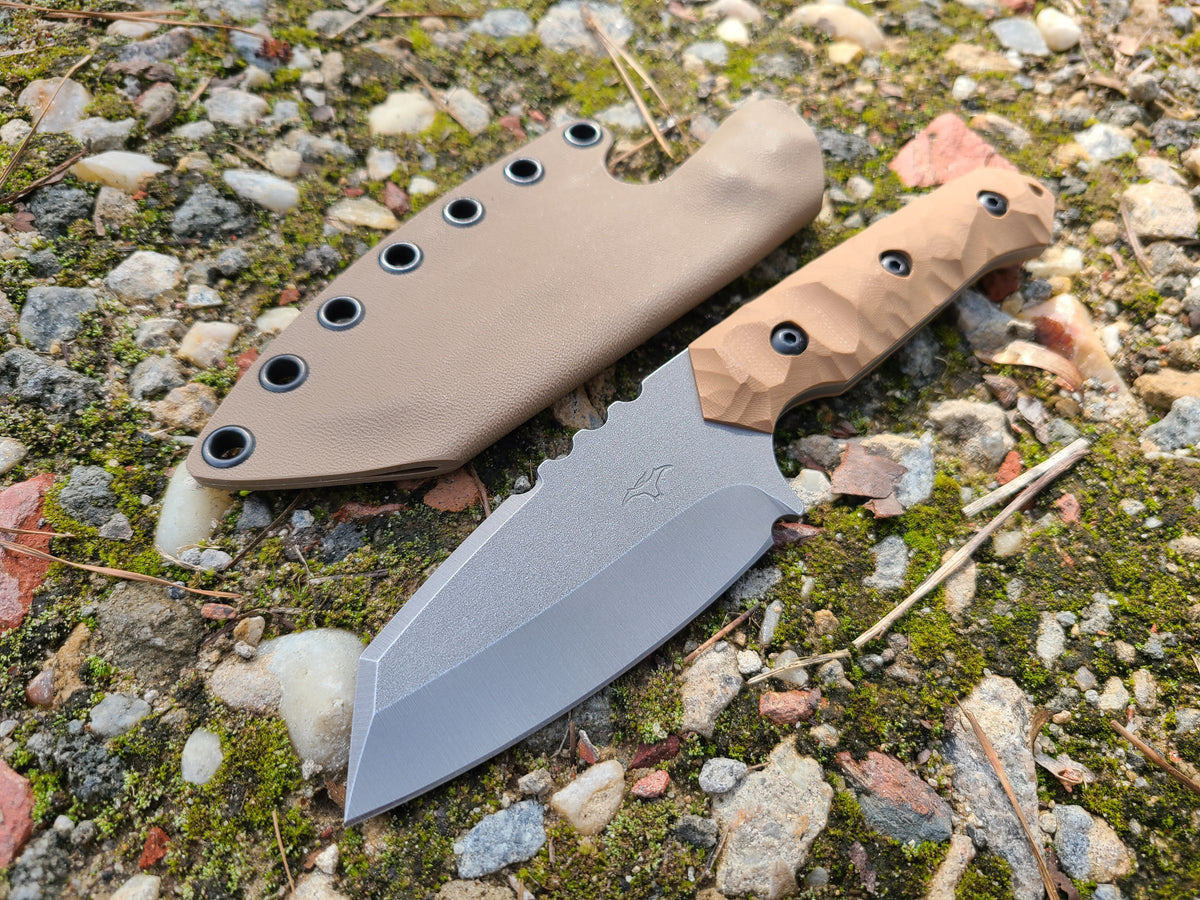 MagnaCut Full Sized Raptor (Coyote Brown) – Tactical Pterodactyl Knives